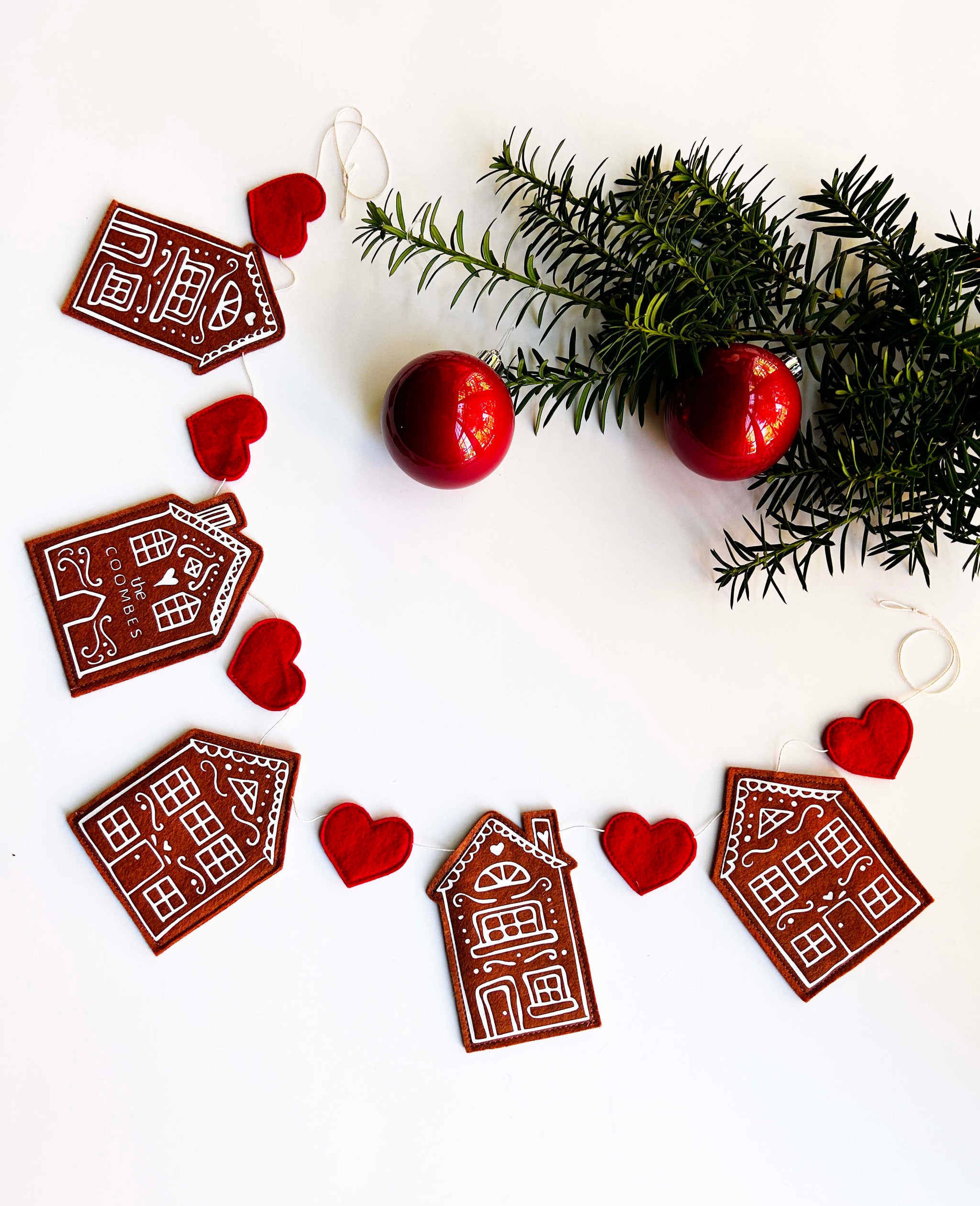 Gingerbread House Garland – The Scarlett Studio