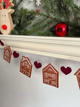 Gingerbread House Garland – The Scarlett Studio