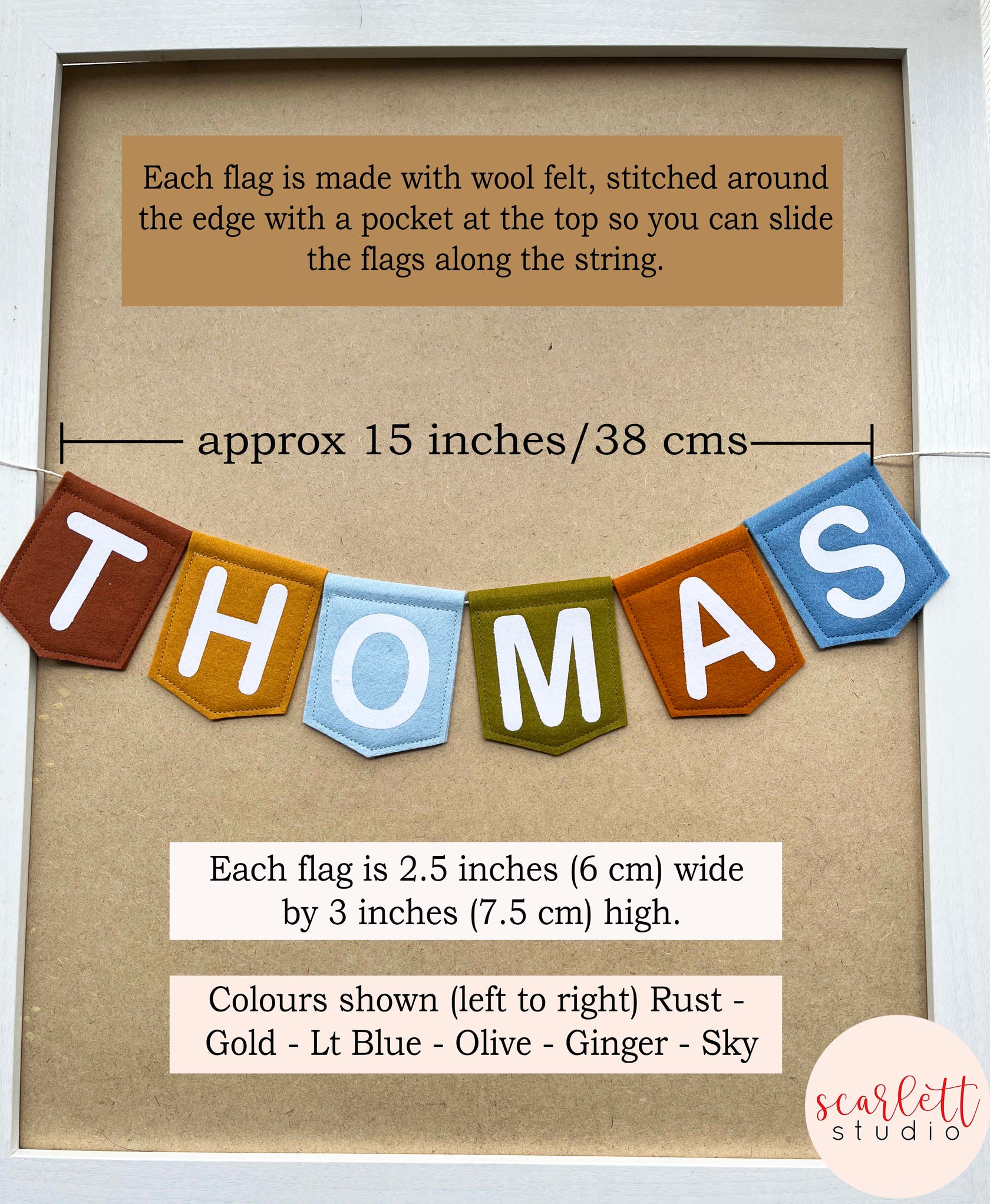 Personalized Mini Name Garland - Kids Room Decor - Nursery Reading She ...